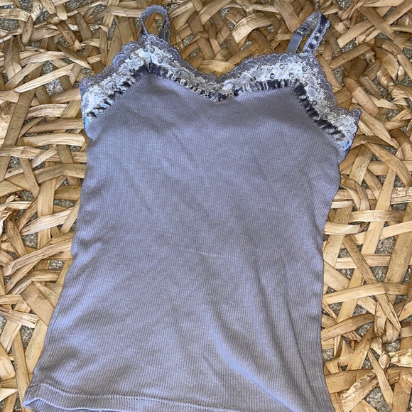 Limited Too | Shirts & Tops | Limited Too Girls Size 6 Gray Cami | Poshmark